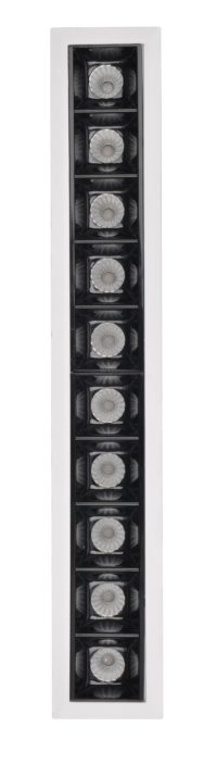Narrowline Narrow Multi-Cell Recessed Downlight - 1x15 | Light & Green ...