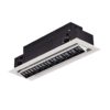 Linear Cove Plaster Recessed LED Profile - Left End Cup