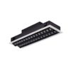 Linear Cove Plaster Recessed LED Profile - Left End Cup