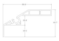 Knife Edge Invisible Track Light System - for Plaster & Wood | Light ...