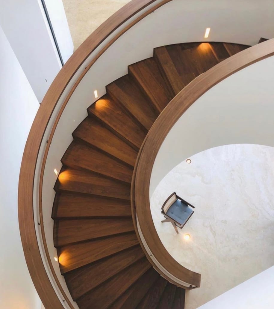 Harmony Recessed 6" Rectangular Step Light - Light & Green | Lighting