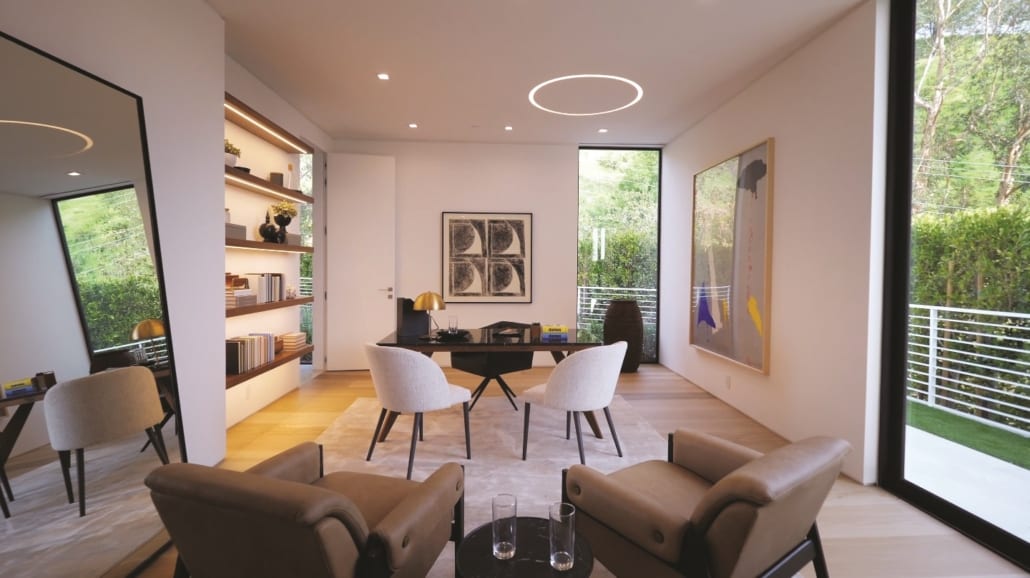 Linear Cove - Light & Green | Lighting