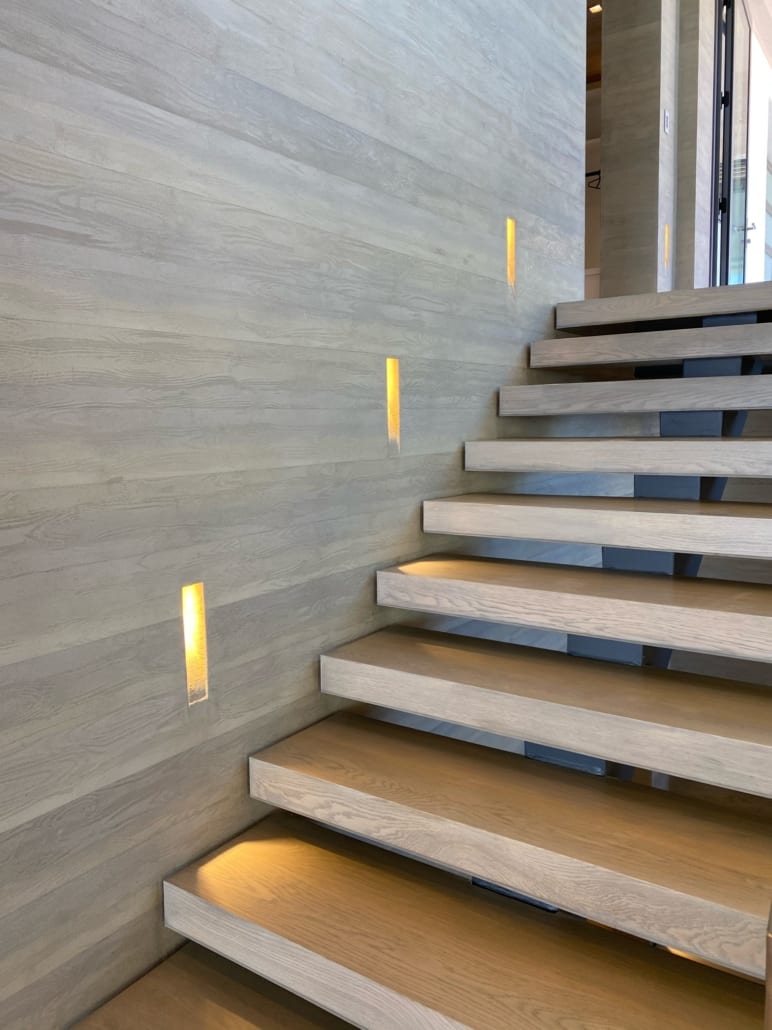 Harmony Wall Recessed - Step Lights - Light & Green | Lighting