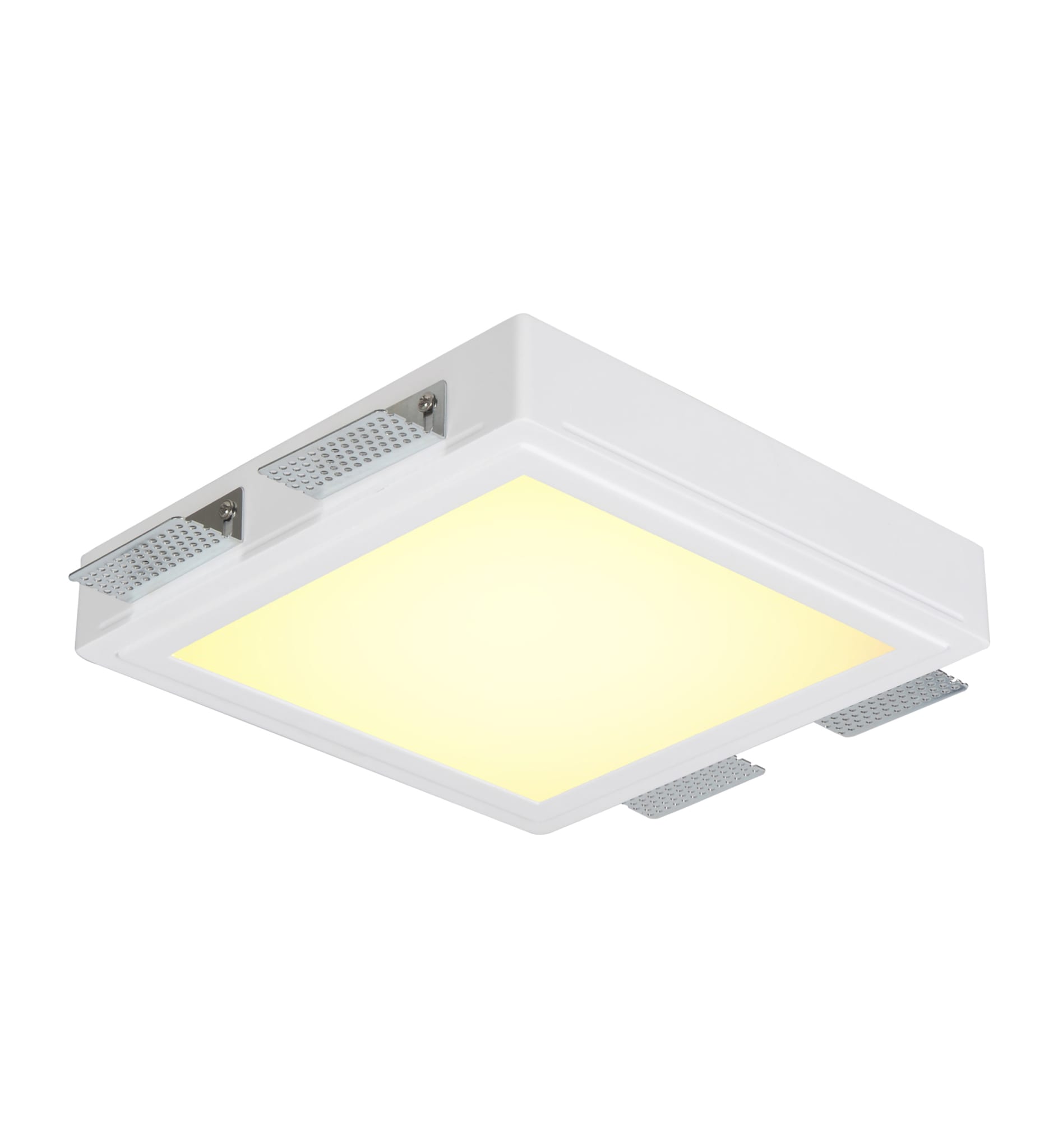 Focus Recessed 8" Square Downlight with Lens - Light & Green | Lighting