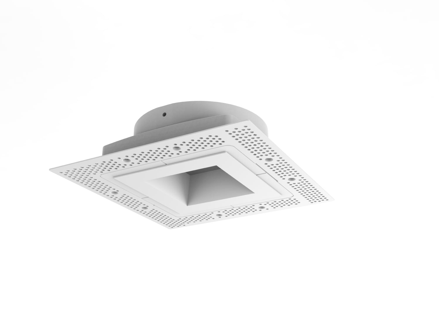 Harmony Recessed 3" Square Downlight - Light & Green | Lighting