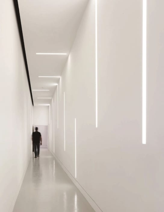 Linear Cove - Light & Green | Lighting