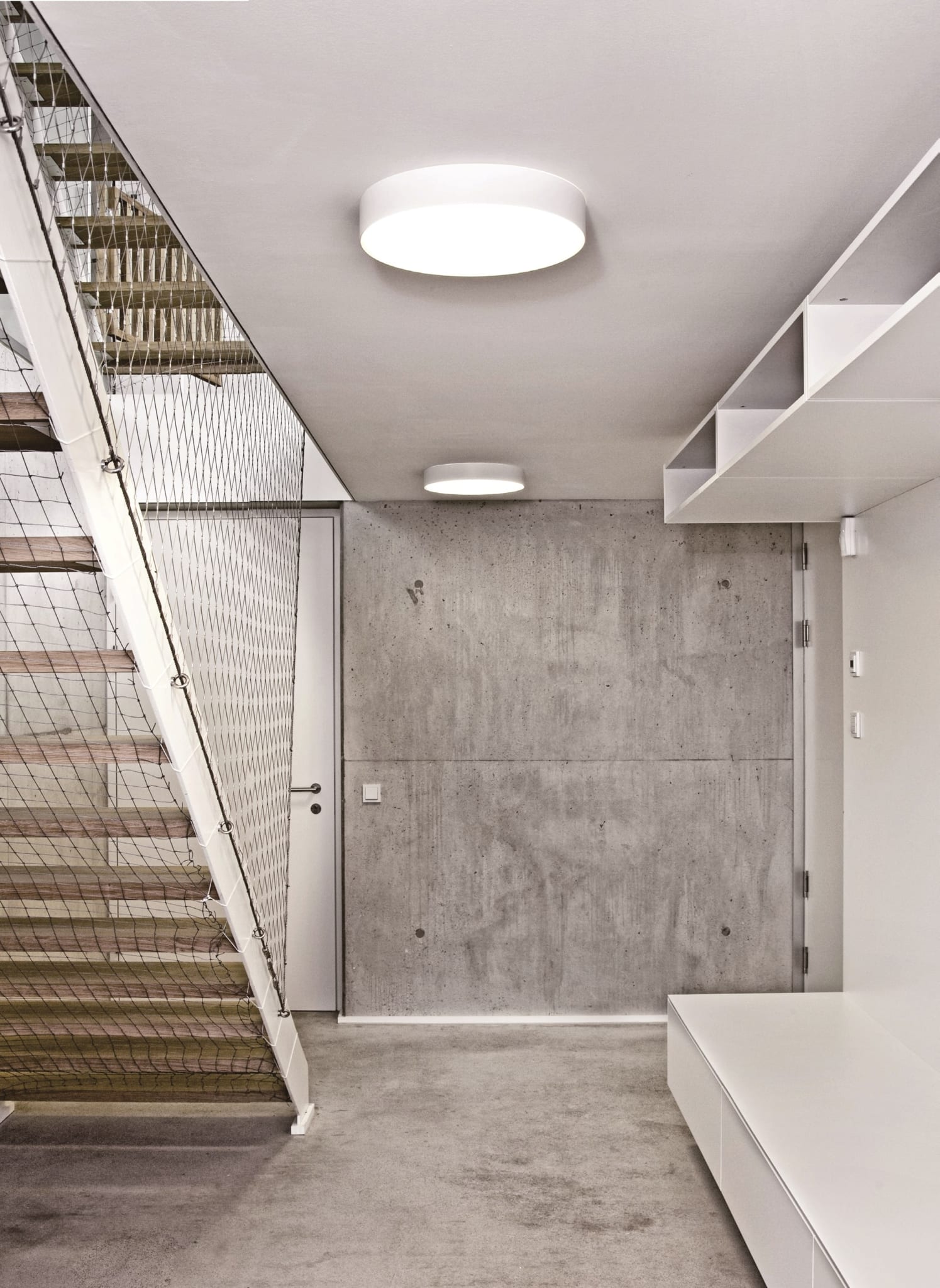 Rondo Surface Mount Ceiling Light - Round - Light & Green | Lighting